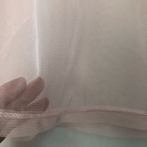 Zara | Tops | Zara Sheer Embroidered Pink Tee | Poshmark